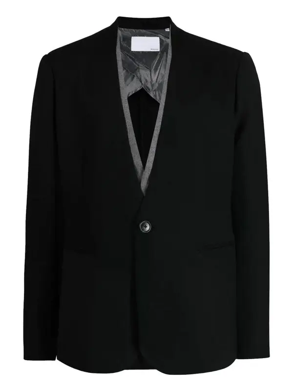 PRIVATE STOCK LABS The Julius Wool Blazer - Black