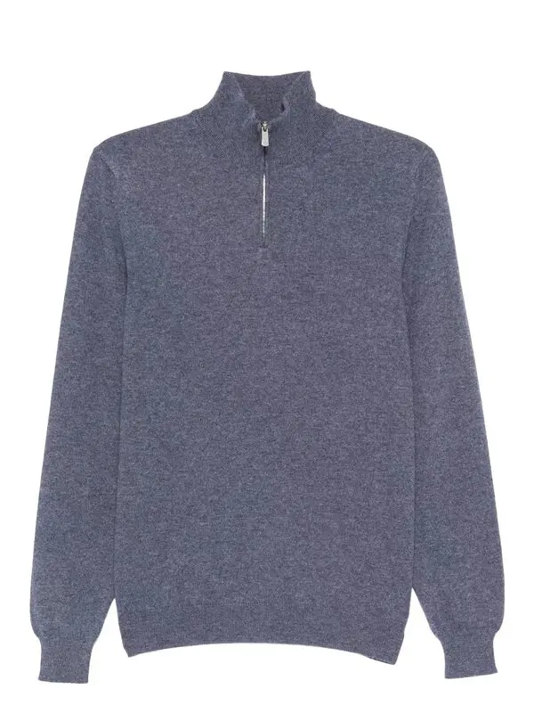 Fedeli Favonio Sweater - Blue