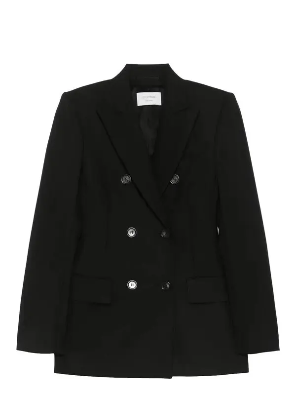 Sportmax Gelly Double-breasted Blazer - Black