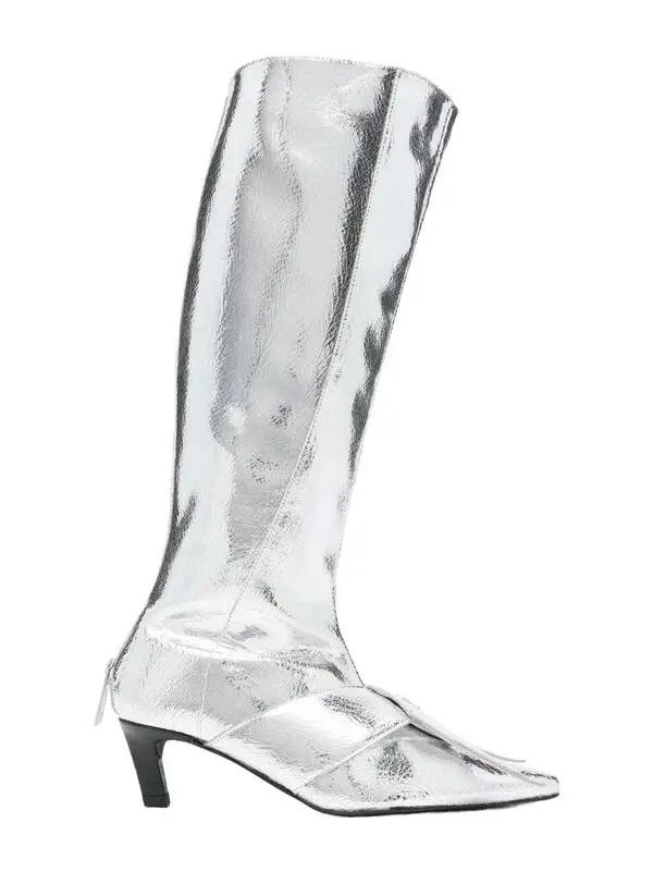 GMBH 60mm Zina Boots - Silver