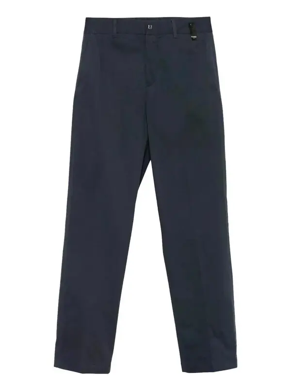 Fendi Gabardine Trousers - Blue