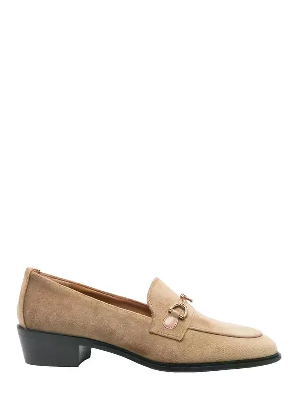 Roberto Festa Axel Velvet Loafers - Neutrals