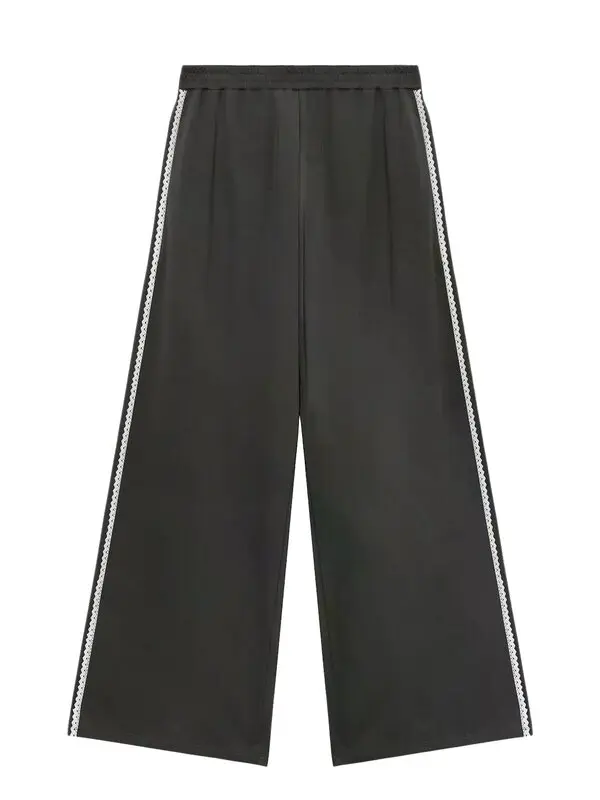 TOUT A COUP Cotton-blend Track Pants - Grey