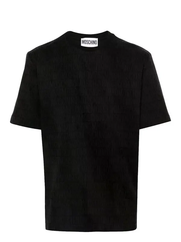 Moschino Logo-print T-shirt - Black