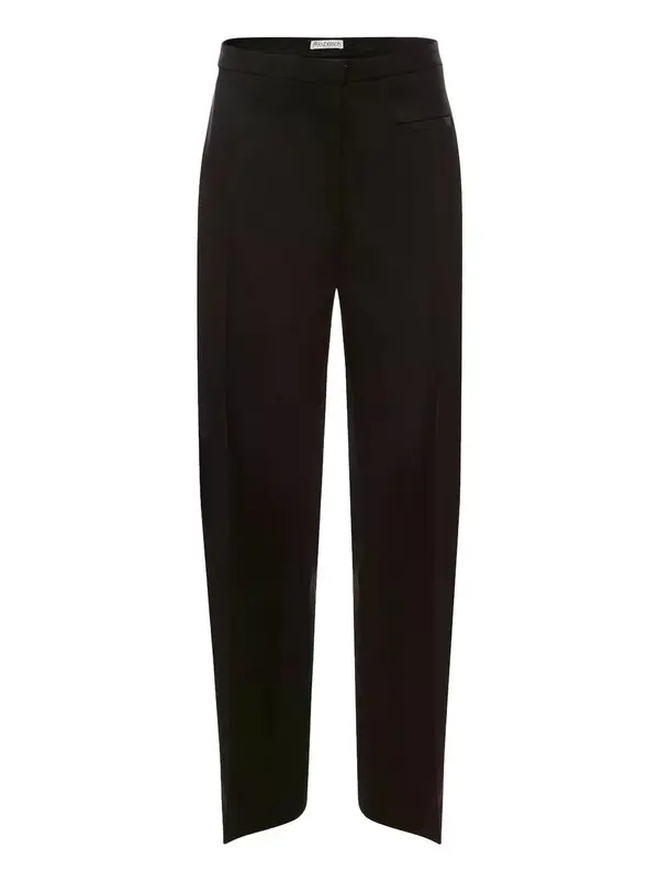 JW Anderson Straight-leg Trousers - Black
