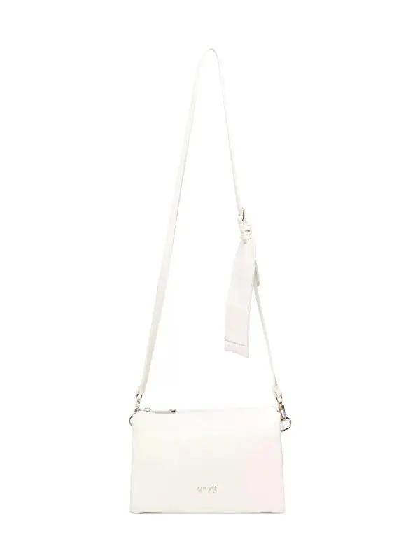 V°73 Logo-plaque Satchel Bag - Neutrals