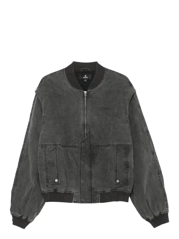 REPRESENT Inset Sleeve Bomber Jacket - Grey