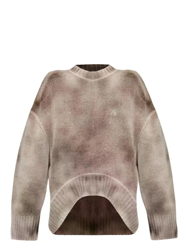 Attico Crew-neck Sweater - Neutrals