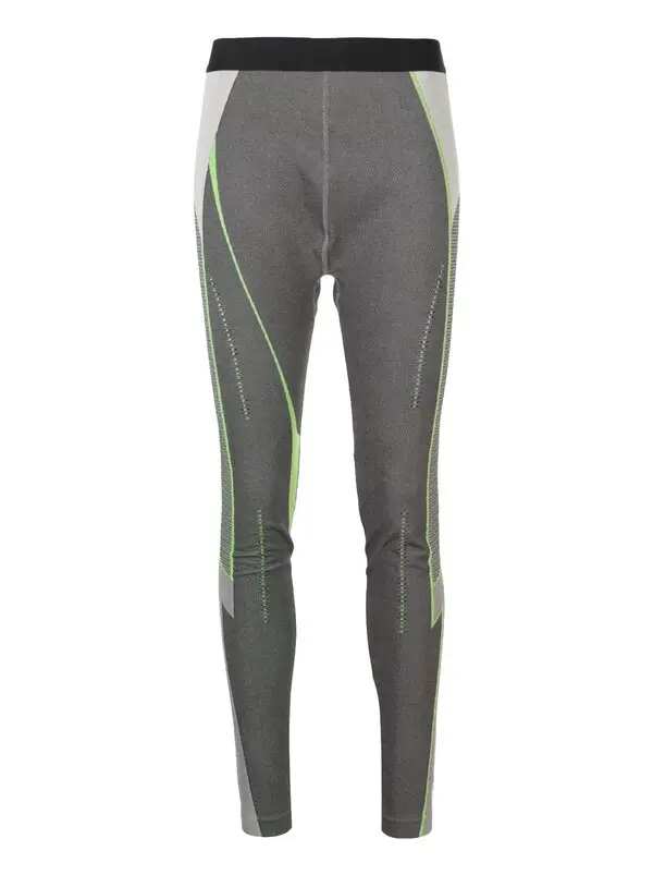 Nike Feng Chen Wang Logo-waistband Tights - Grey