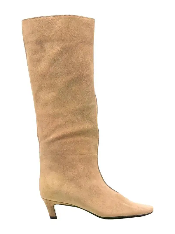 TOTEME 50mm Knee Boots - Neutrals