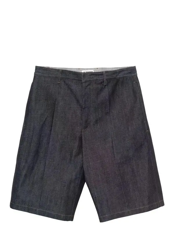 JIL SANDER Denim Shorts - Blue