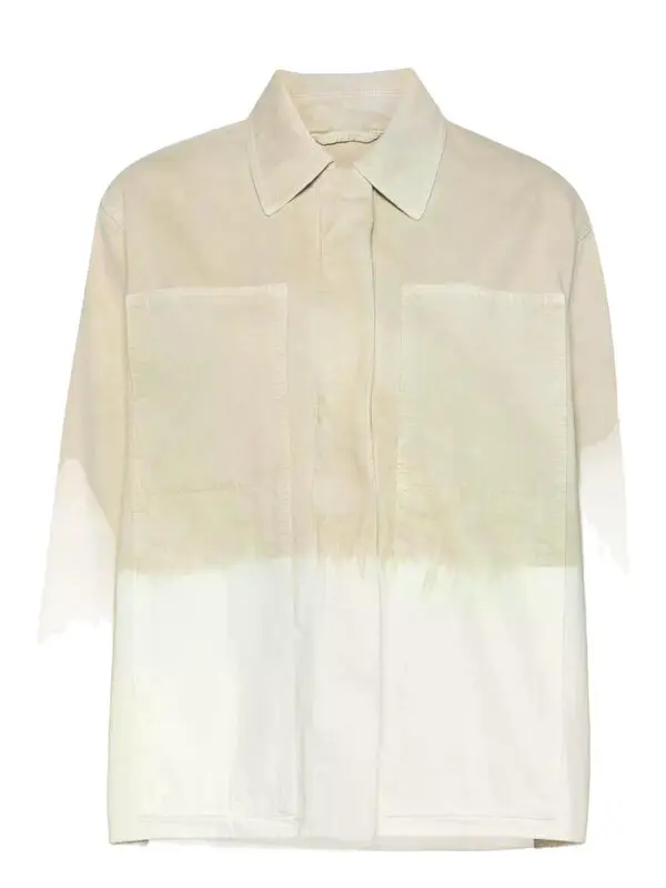 JIL SANDER Dye-effect Jacket - Neutrals