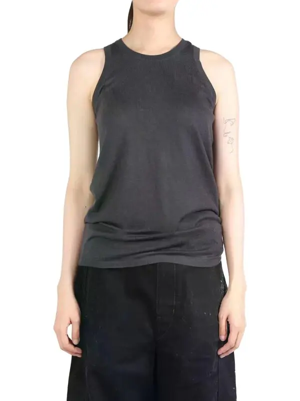 Frenckenberger Cashmere Tank Top - Grey