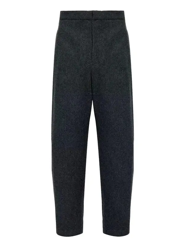 JIL SANDER Felted Trousers - Grey