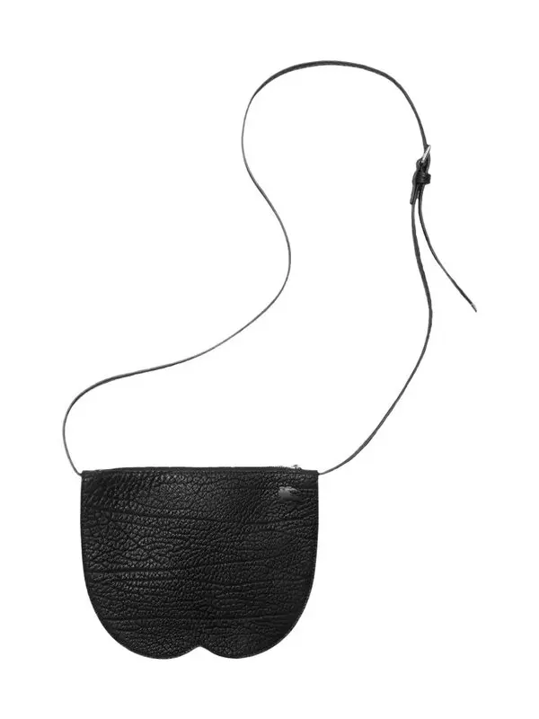 Burberry Leather Mini Bag - Black