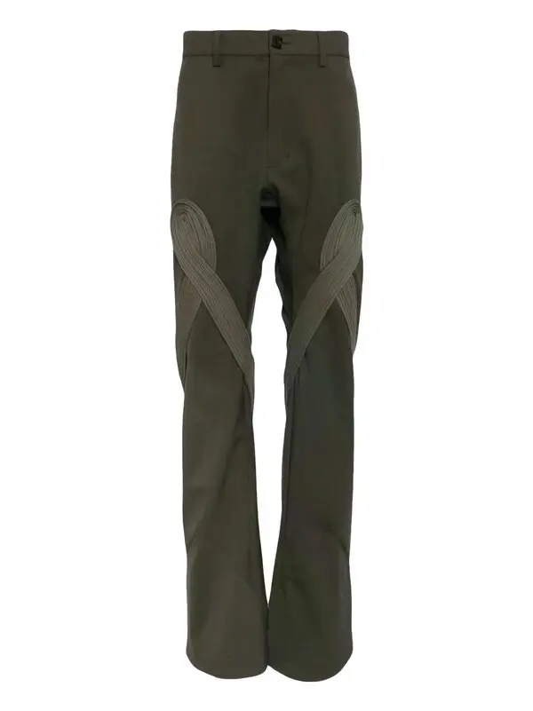 KIKO KOSTADINOV Deultum Straight-leg Trousers - Neutrals