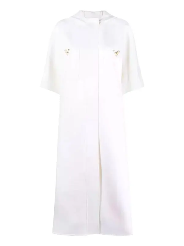 Valentino Garavani Vgold Hooded Cape - Neutrals