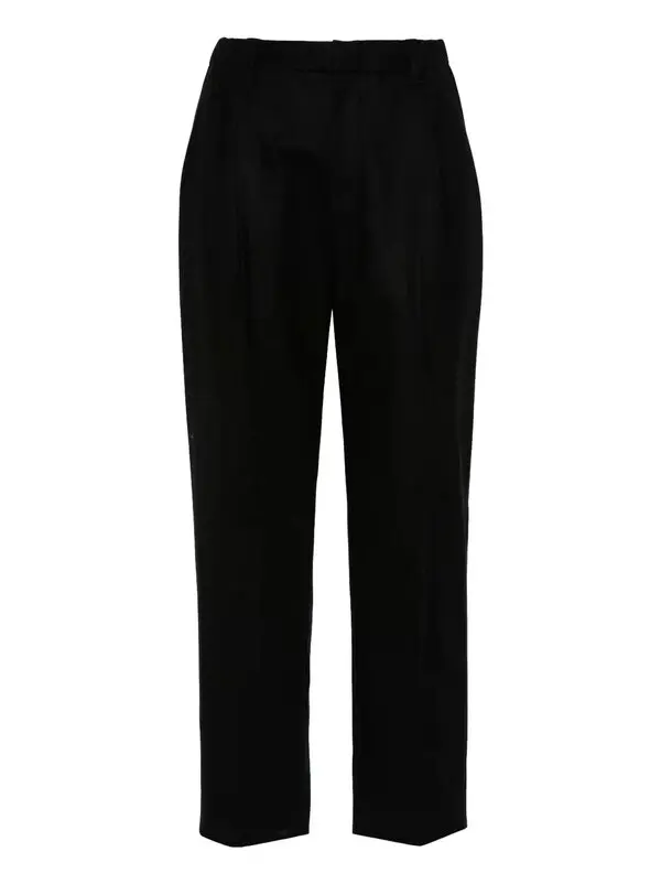 Brunello Cucinelli Felted Trousers - Black
