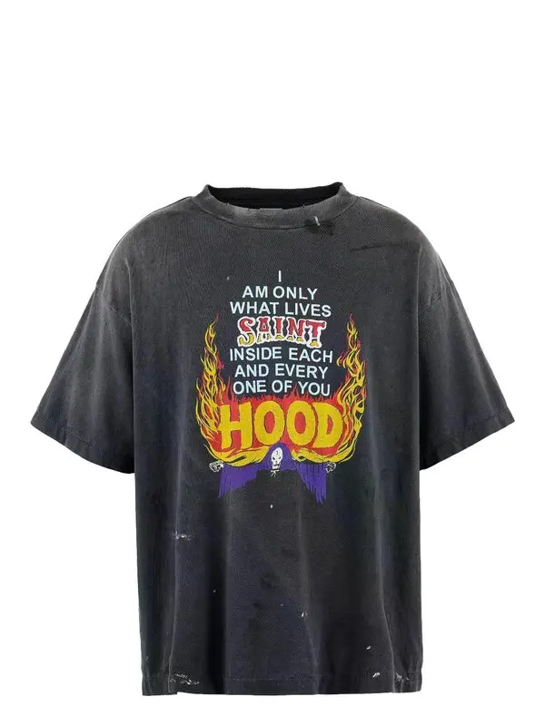 NEIGHBORHOOD Cotton T-shirt - Black