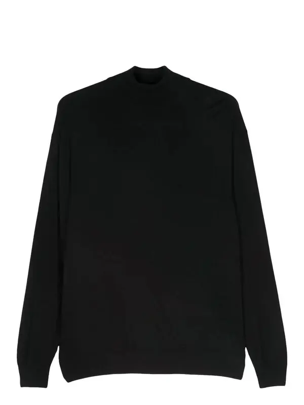 D4.0 Wool Sweater - Black