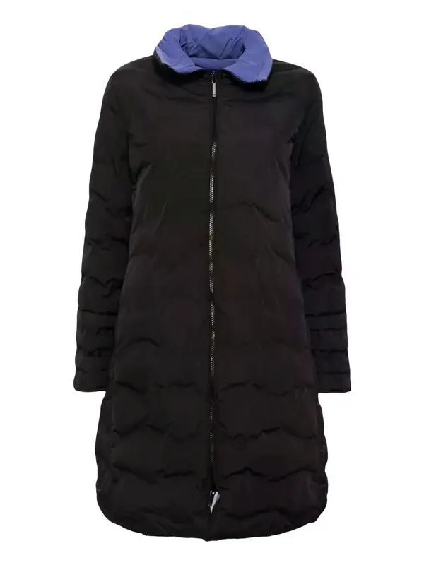 Emporio Armani Reversible Quilted Coat - Black