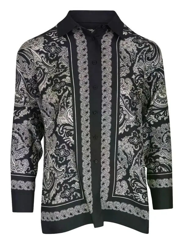 NILI LOTAN Alfie Shirt - Black
