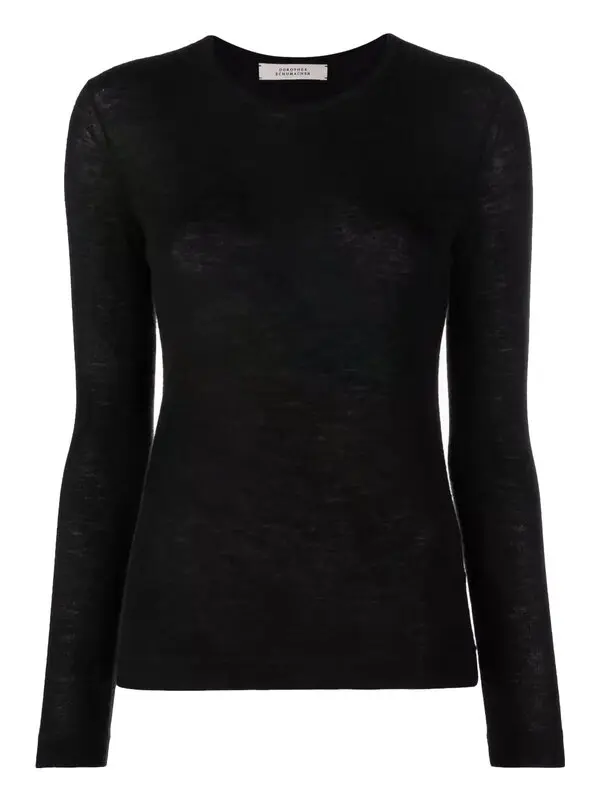 Dorothee Schumacher Fine-knit Cashmere Sweater - Black