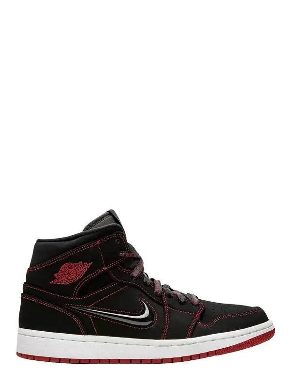 JORDAN 1 Mid Fearless "come Fly With Me" Sneakers - Black
