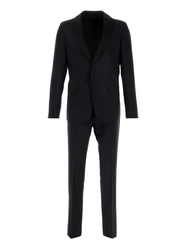 Prada Single-breasted Suit - Blue