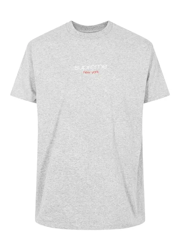 Supreme Classic Logo Crewneck - Grey