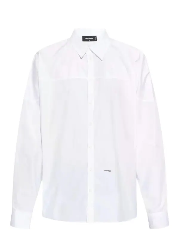Dsquared2 Panelled Shirt - White