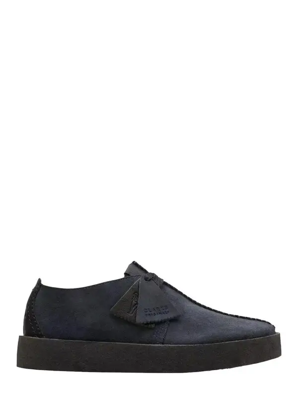 Clarks Trek Cup Suede Desert Boots - Blue