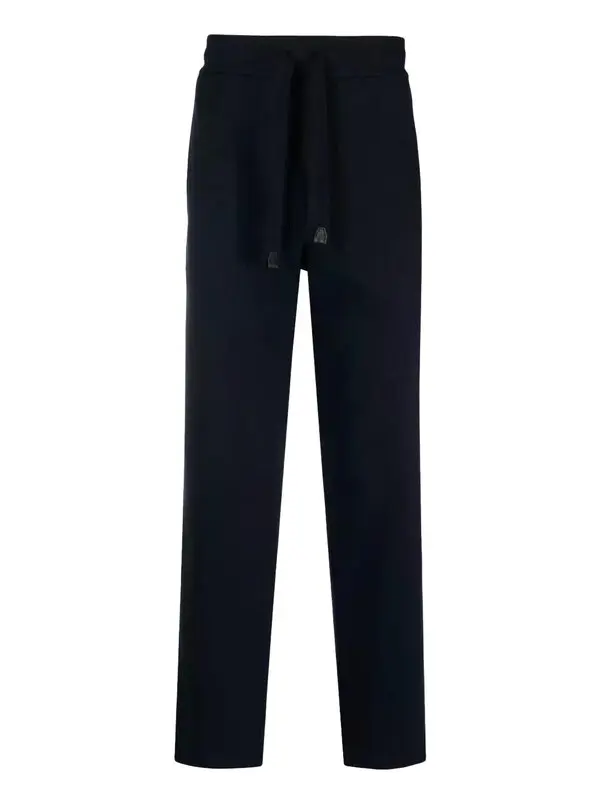 Brioni Cotton Track Trousers - Blue