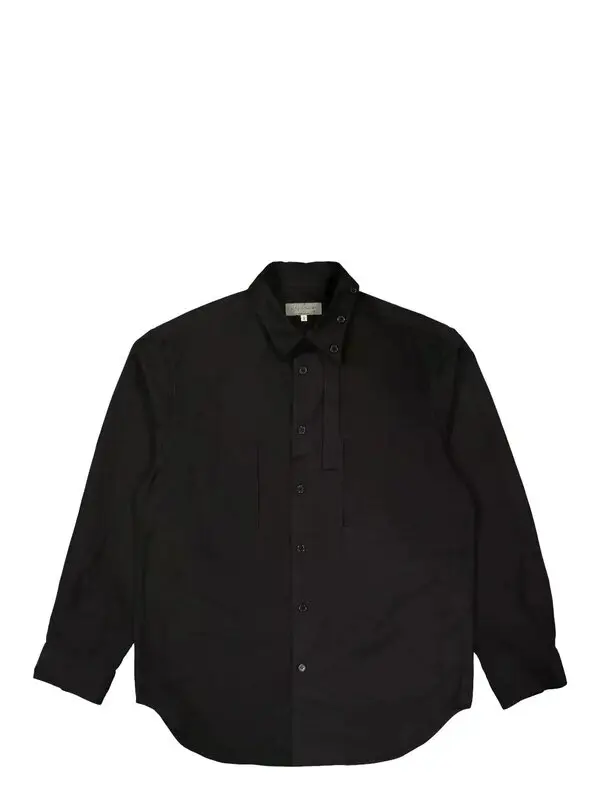 Yohji Yamamoto J-chain Stitch Shirt - Black