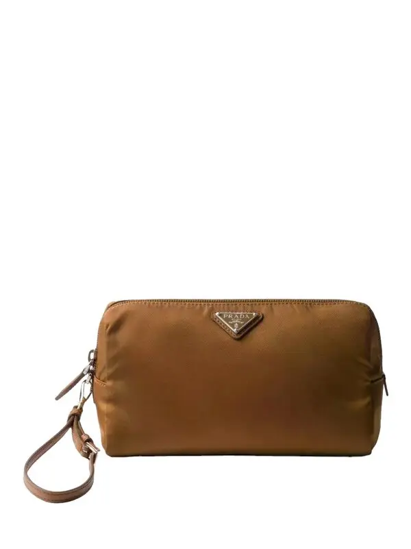 Prada Medium Pouch - Brown