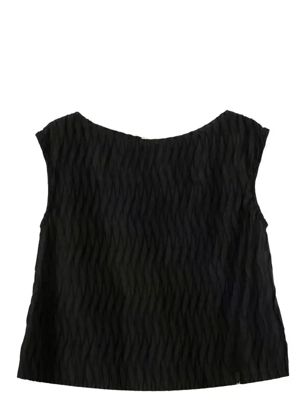 Herno Plissé Top - Black