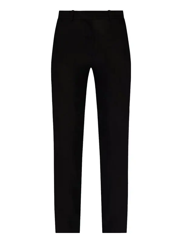 Coperni High-waisted Straight-leg Trousers - Black