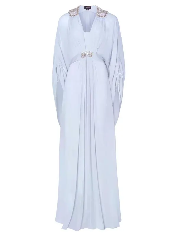 TEMPERLEY LONDON Embellished Maxi Dress - Blue