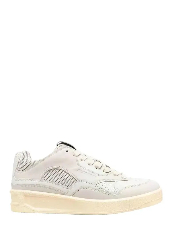 JIL SANDER Panelled Low-top Sneakers - Grey