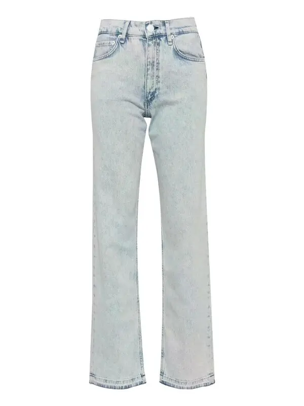 Rag & Bone Harlow Straight-leg Jeans - Blue