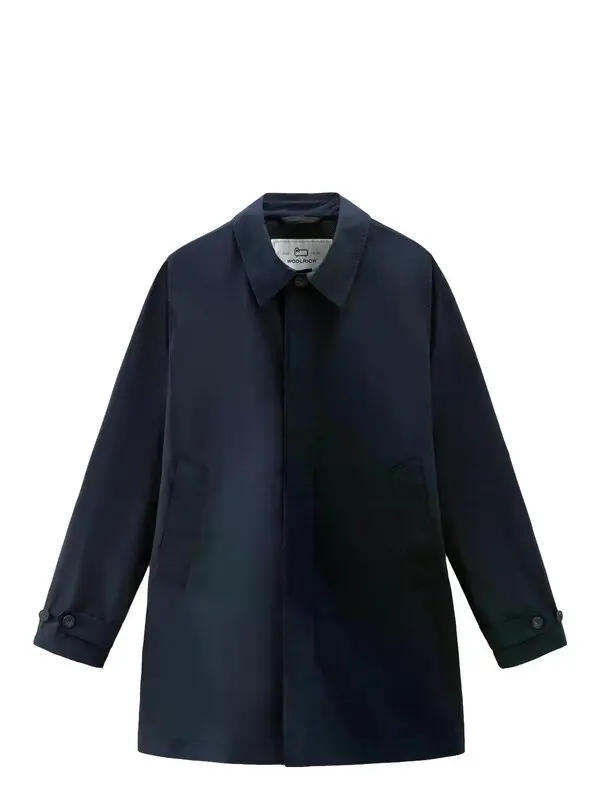 Woolrich City Trench Coat - Blue