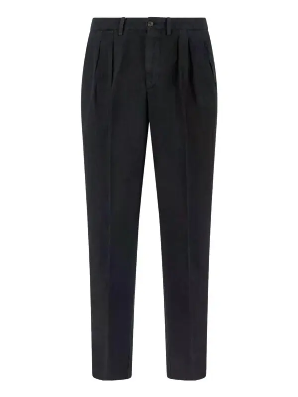 Boglioli Dart-detailing Trousers - Blue