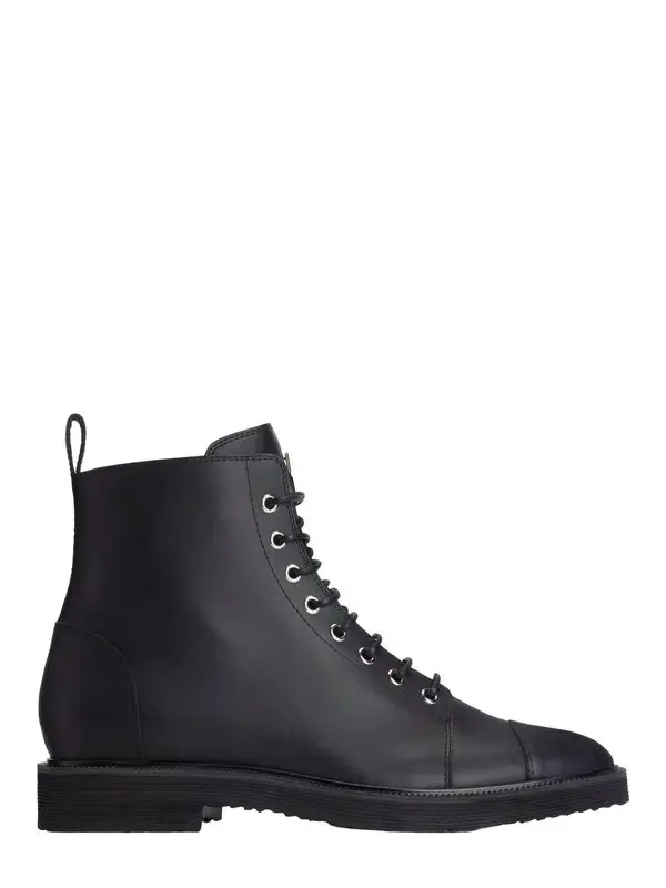 GIUSEPPE ZANOTTI Chris Low Leather Boots - Black