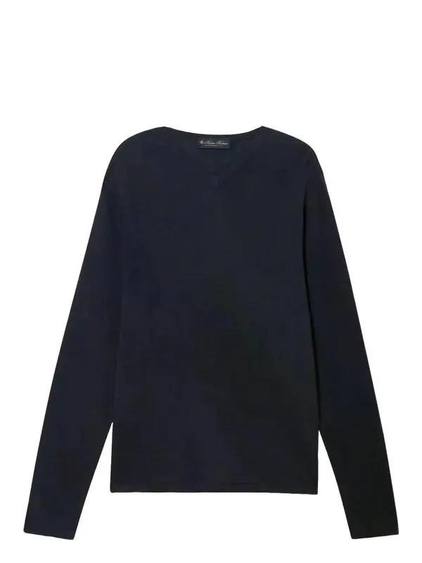 Brooks Brothers Cotton-linen Jumper - Blue