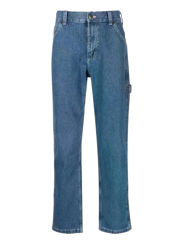 Dickies Rear Logo-patch Jeans - Blue