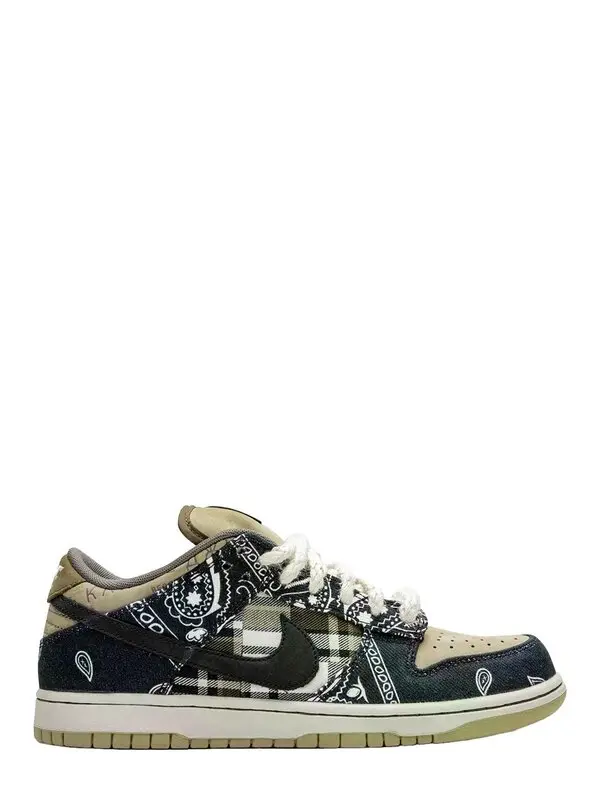 Nike X Travis Scott Sb Dunk Low Qs Special Box Sneakers - Blue