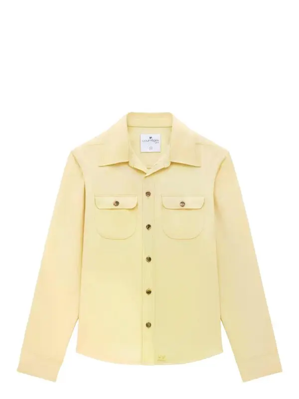 COURREGES Western Twill Shirt - Yellow