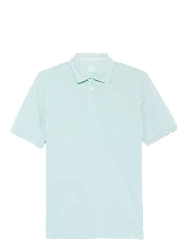 Fedeli Piqué Polo Shirt - Blue