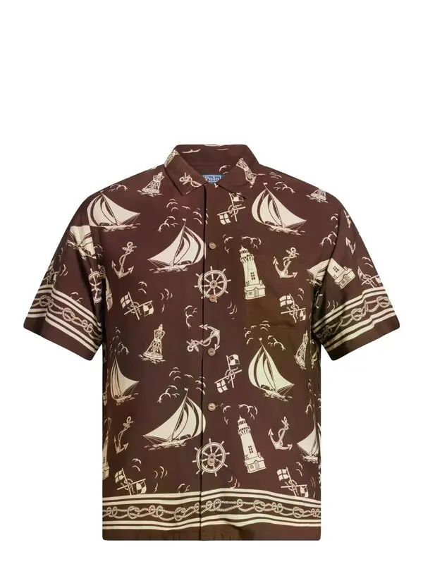 Polo Ralph Lauren Graphic-print Shirt - Brown