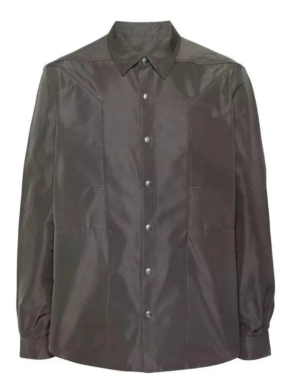 Rick Owens Fogpocket Shirt Jacket - Grey